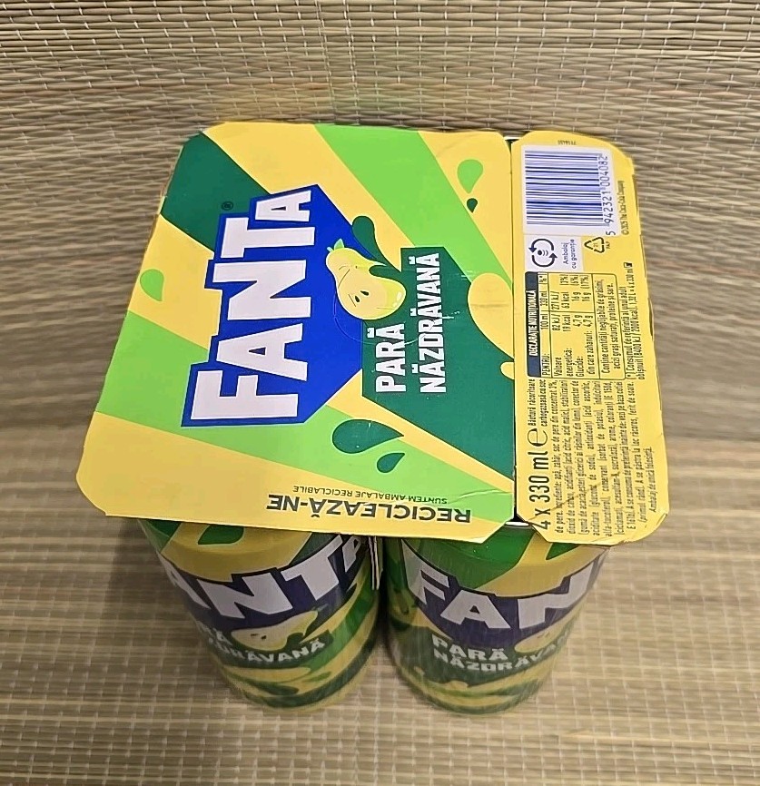 FANTA Pear 4 x 330ml. New Unique Flavour. Parä Näzdrävanä. Free ...