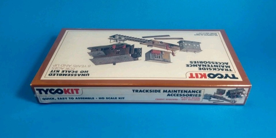NEW Vintage Tyco #7794 Trackside Maintenance Accessories HO Scale Kit ...