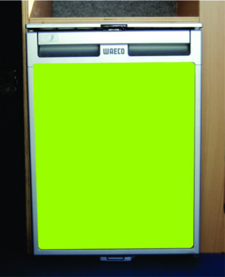 Waeco CRX50 Vinyl Fridge Sticker Wrap Gloss Lime Green | eBay UK