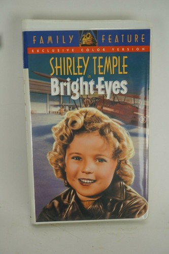 NEW Shirley Temple VHS Bright Eyes 86162856730| eBay