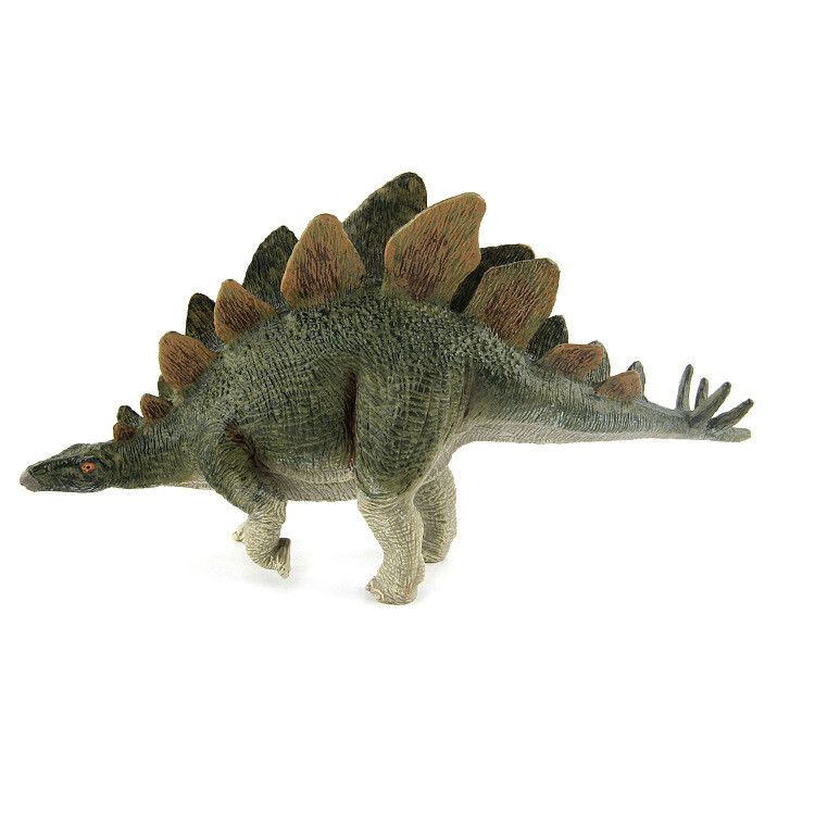 Jurassic Realistic Stegosaurus Dinosaur Model 6.7" Long Figure For Kids ...