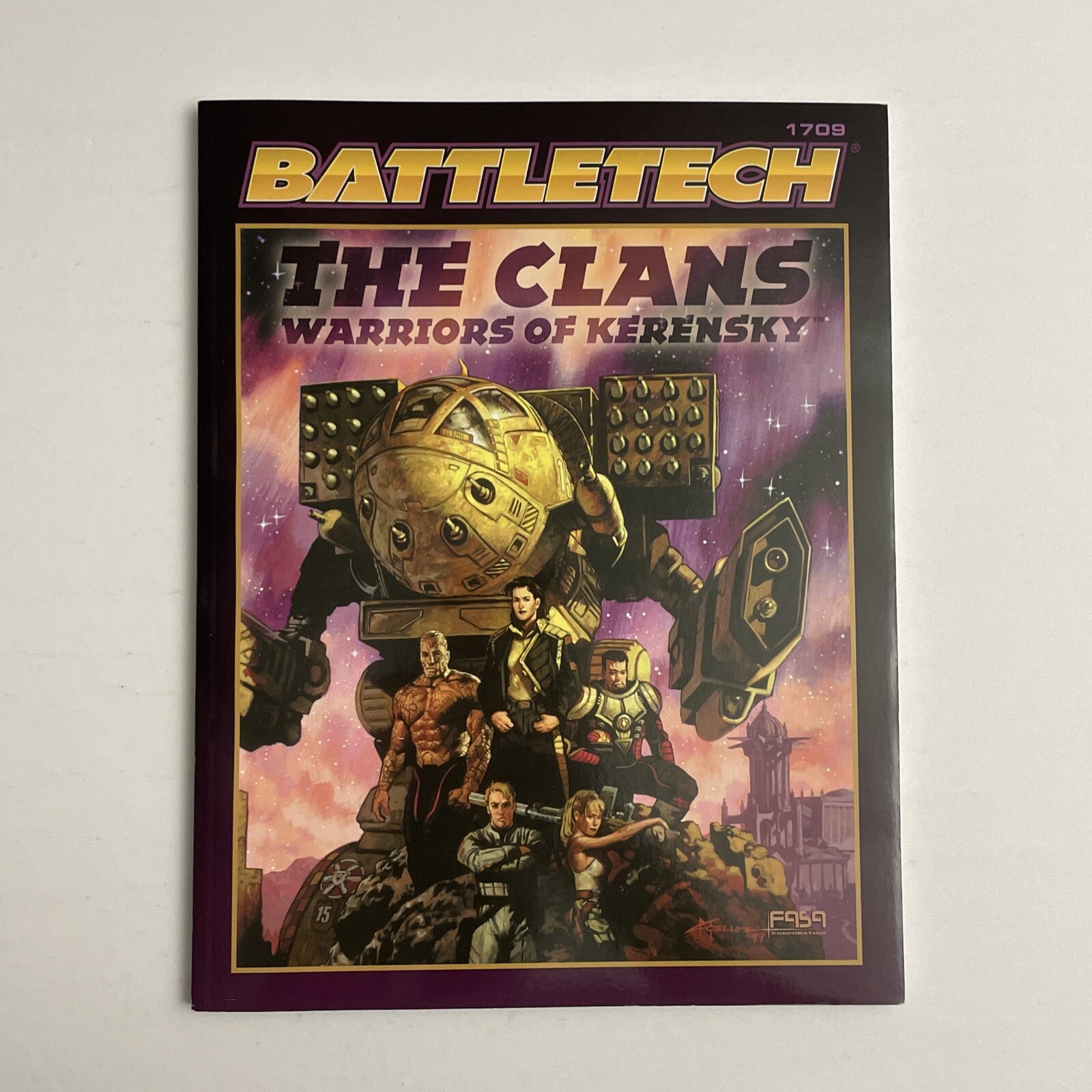 Battletech The Clans: Warriors of Kerensky 1709 sourcebook VG++ CLEAN ...