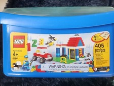 LEGO 6166 Large Brick Box Instructions and Parts List