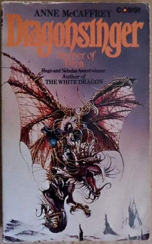 ANNE McCAFFREY Dragonsinger: Harper of Pern PBK Corgi 1980 fantasy ...