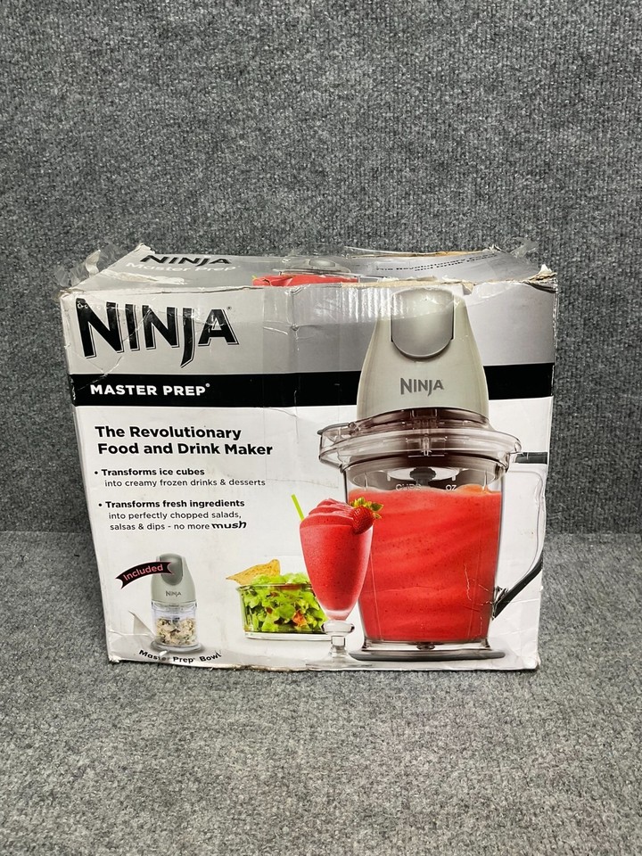 Ninja Master Prep Blender – Food Processor – Motor Base + 1.5L Pitcher ...