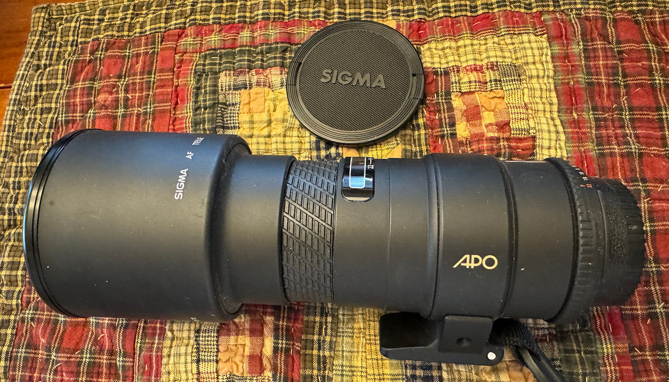 SIGMA 400MM F5.6 APO AUTOFOCUS FOR NIKON NO RESERVE | eBay