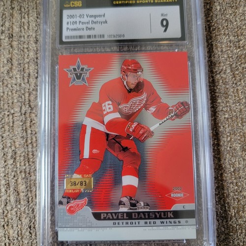 2001 Vanguard Pavel Datsyuk /83 CSG 9 Premier Date | eBay