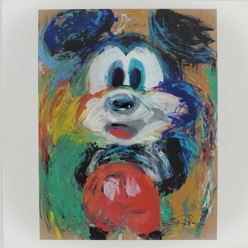 Mickey Mouse Postcard Eric Robison Disney 100 Mickeys Wash and Tumble ...