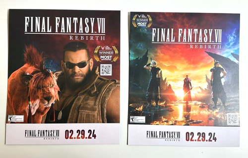 Final Fantasy VII Rebirth Insomnia Cookie Barrett Red Sephiroth Cloud ...