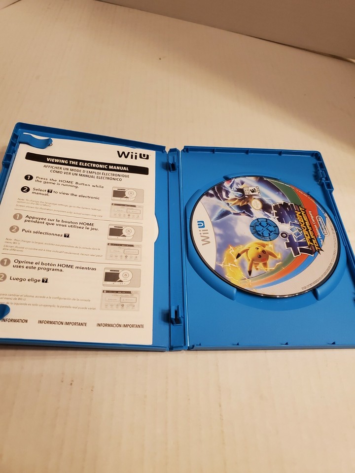 Pokken Tournament (Nintendo Wii U, 2016) Pokemon Disc, Box, Insert ...