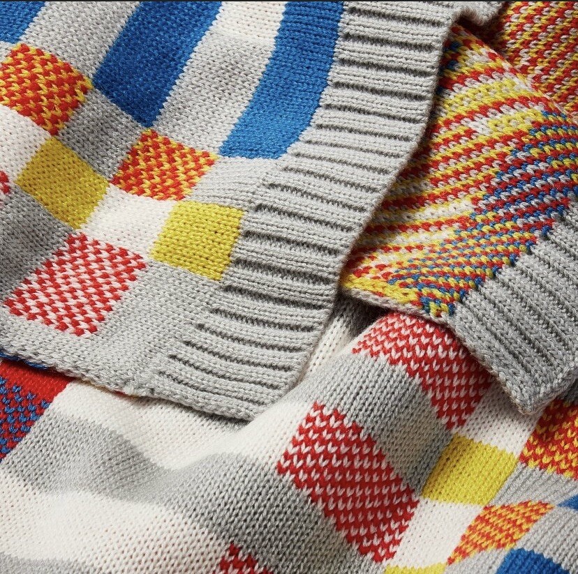 Lego X Target Collection Stripe Block Sweater Knit Throw Blanket 50x60 ...