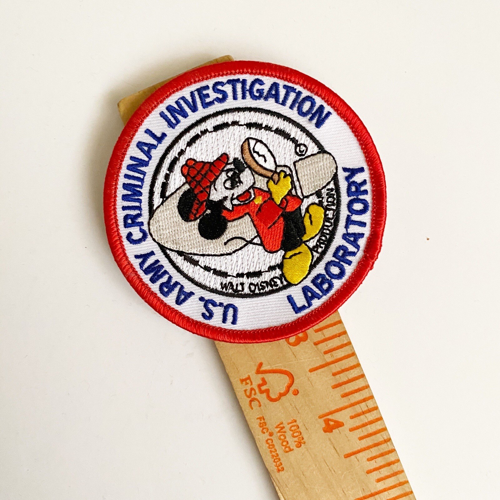 US Army Criminal Investigation Laboratory DFSC Patch USACIL Disney ...