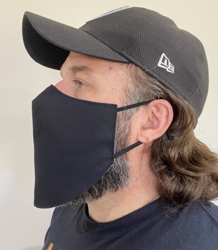 Beard Friendly Face Masks For Bearded Men Adjustable, Comfy washable ...