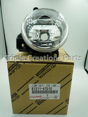 81211-47010 Genuine Toyota Lamp Unit Fog Lamp RH 8121147010 OEM | eBay