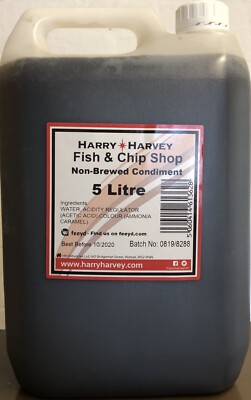 5L Fish and Chip Shop taste non brewed condiment vinegar Bulk Refill ...