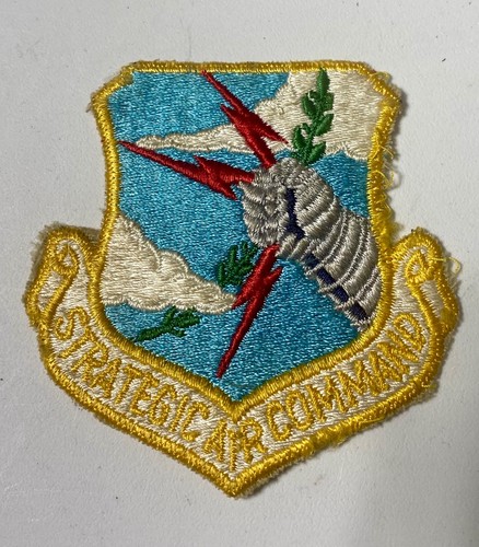 VINTAGE US AIR FORCE MAJOR COMMAND PATCH-STRATEGIC AIR COMMAND | eBay UK