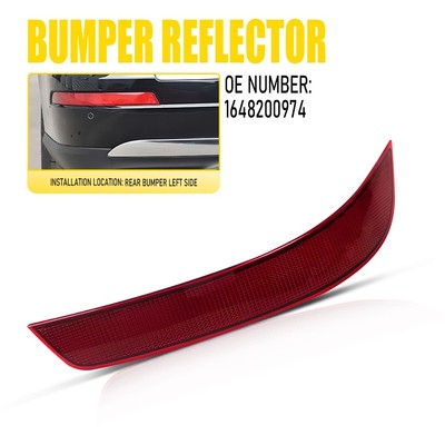 Rear Left Bumper Reflector Red For 10-12 Mercedes-Benz GL-Class X164 ...