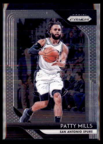 2018-19 Panini Prizm Patty Mills San Antonio Spurs #23 2 Card Lot | eBay