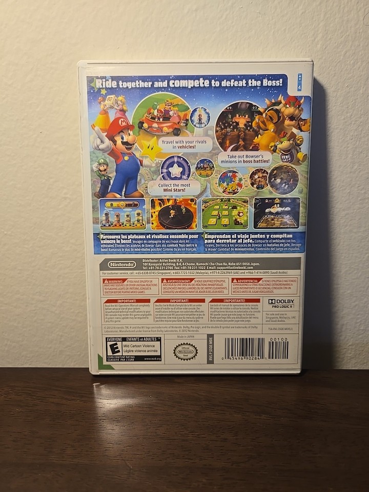 Nintendo Wii Console Bundle W/ Mario Party 9 603784367163| eBay