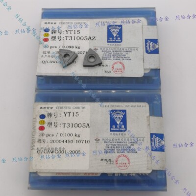 30pcs / 1pack T31005AZ YT15 Hard alloy cylindrical turning insert ...