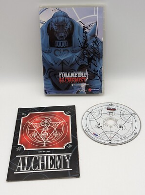 Fullmetal Alchemist Vol 11 Becoming the Stone Episodes 41-44 Sign Vic ...