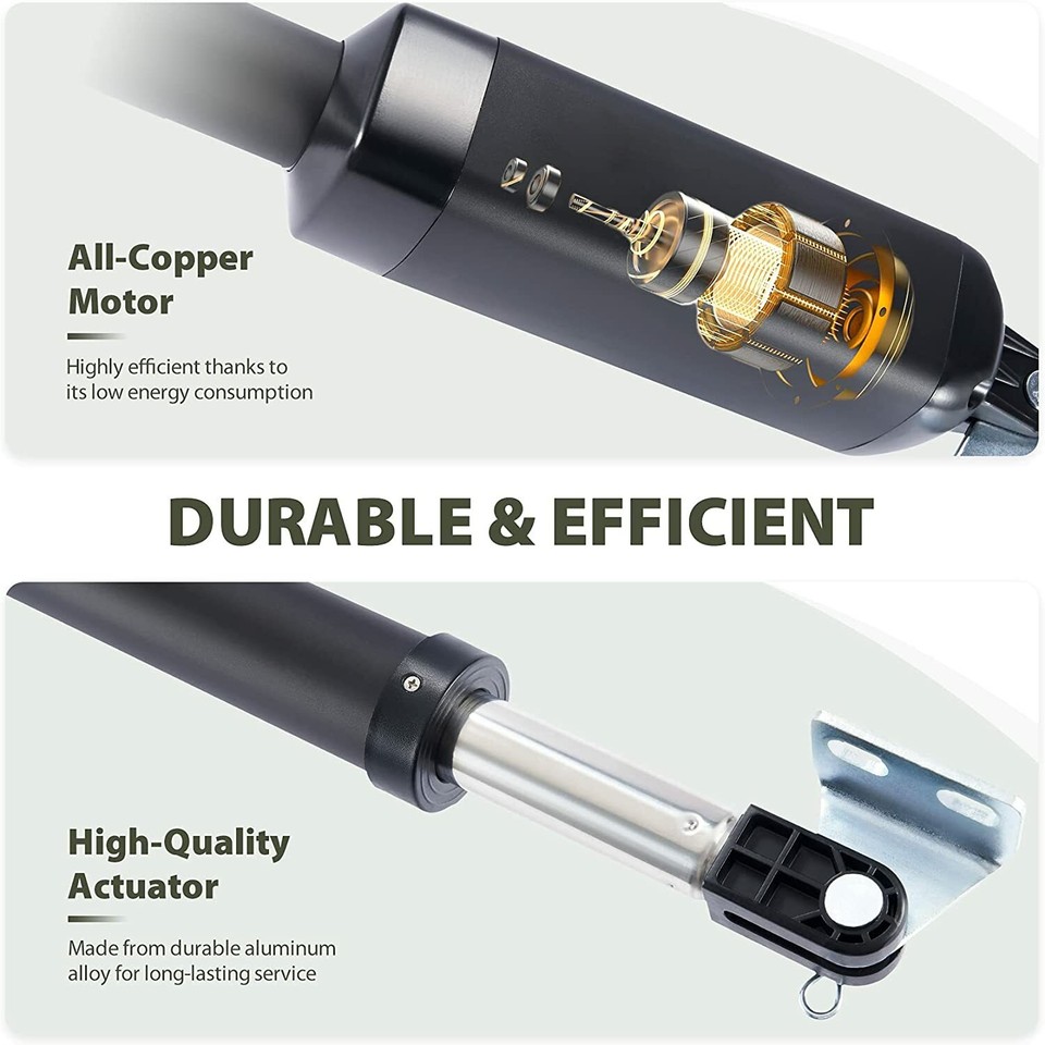 RITROX RX1102 Heavy Duty Double Swing Gate Opener/Motor 1000kg 5x ...