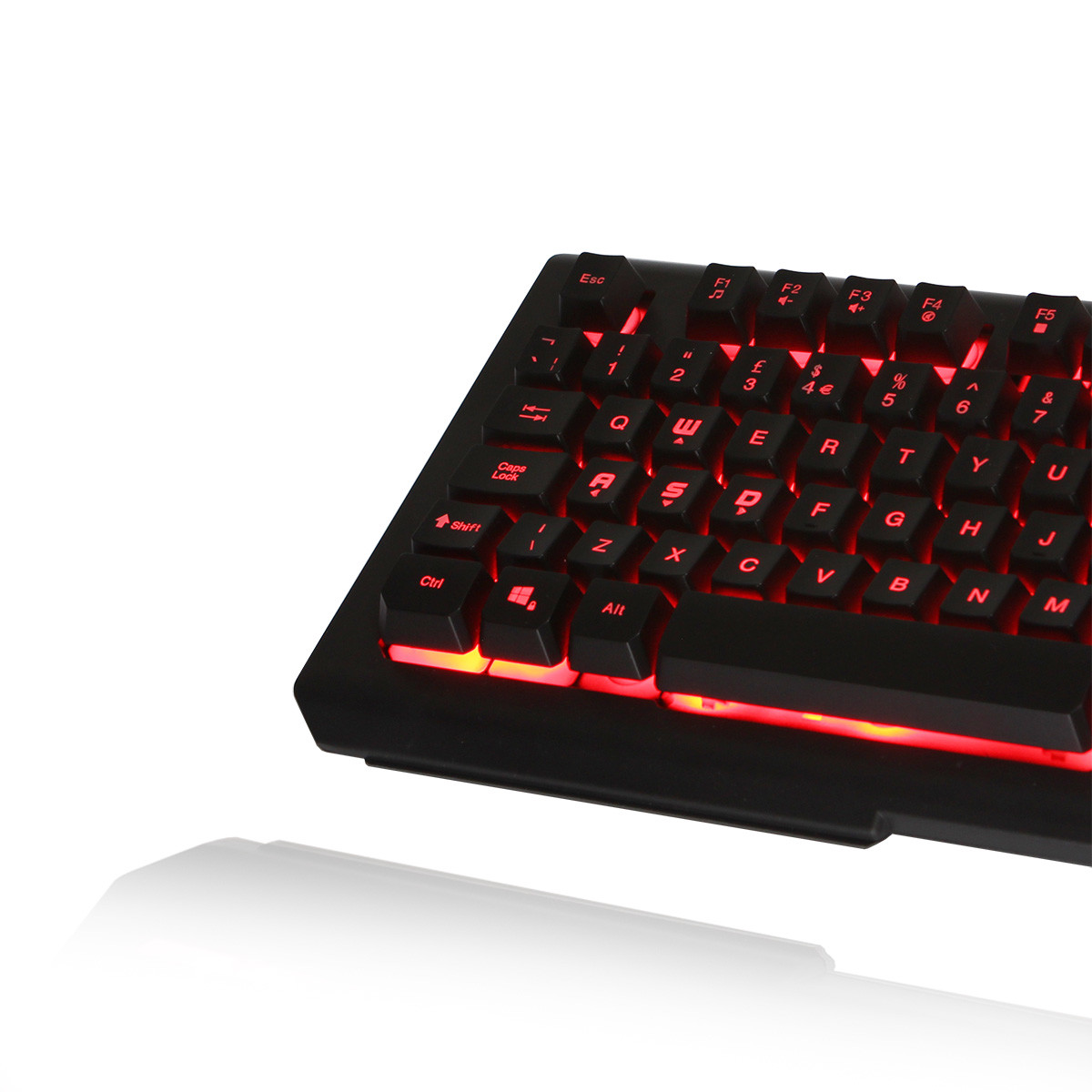 CiT Avenger Gaming Keyboard and Mouse 3 Colour Mode LED Backlight Keys ...