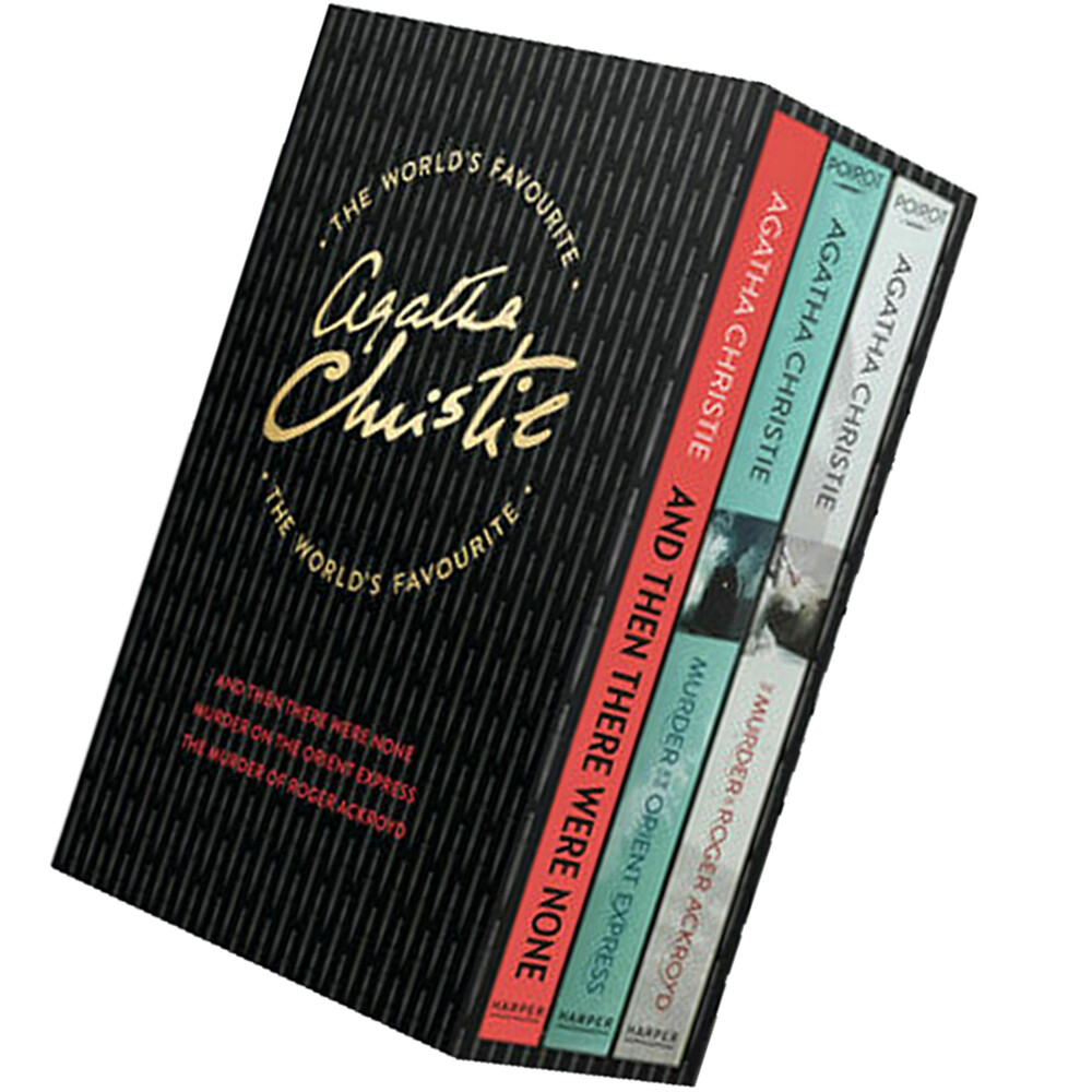 Agatha Christie Collection The World's Favourite 3 Books Box Set Pack ...