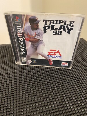 Triple Play 98 PS1 Black Label - COMPLETE TESTED | eBay