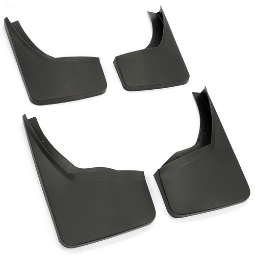 For 14-19 GMC Sierra 22894860 Front & Rear Black Grain Molded Splash ...