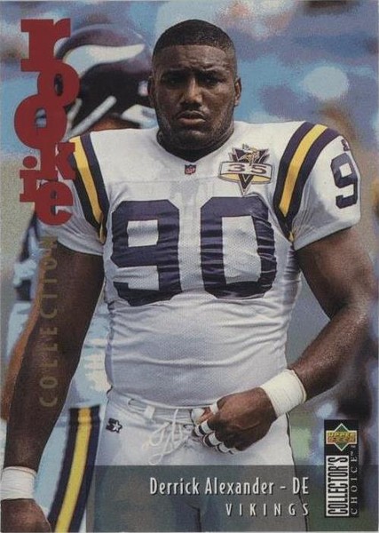 1995 Upper Deck Collector's Choice Update - #U37 Derrick Alexander for ...