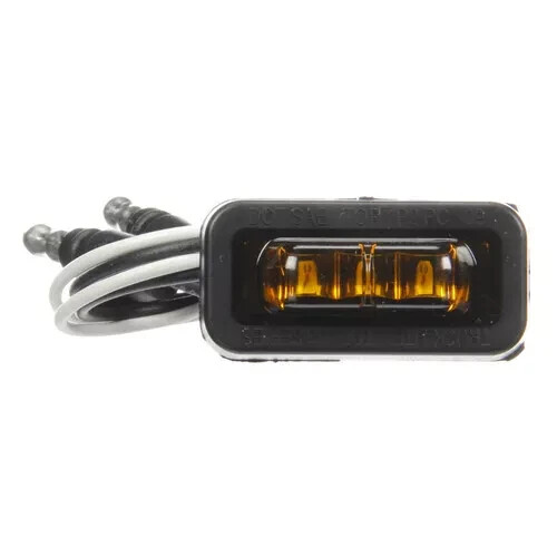 *NEW* Truck-Lite 36115Y Amber Flex-Lite LED M/C Light 3 Diode Rear Exit ...