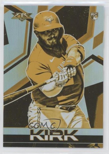 2021 Topps Fire Gold Minted Alejandro Kirk #27 Rookie RC | eBay