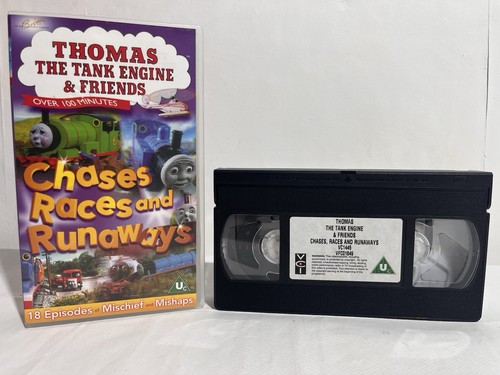 Thomas The Tank Engine & Friends VHS Chases, Races and Runaways 1997 ...