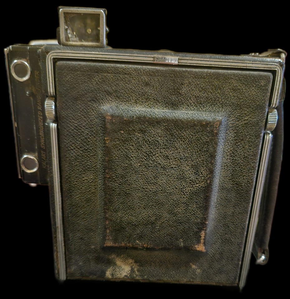 Vintage Graflex Speed Graphic 4x5 Press Camera w/ Ilex Lens & Kalart ...