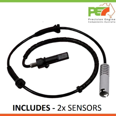 2x New * PEC * Front LH & RH Wheel Speed Sensors For BMW 540i E39 4.4L ...