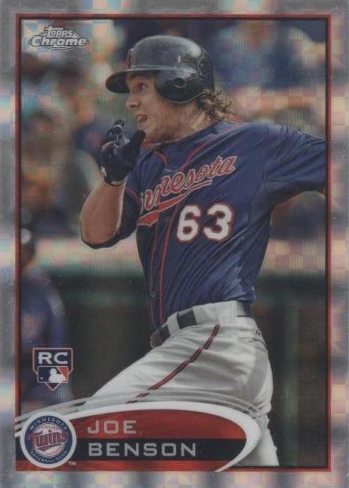 2012 Topps Chrome - Joe Benson #158 X-Fractor (RC) for sale online | eBay