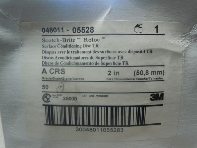 50 3M 2" X NH a CRS Scotch-brite Roloc Surface Conditioning Disc TR ...