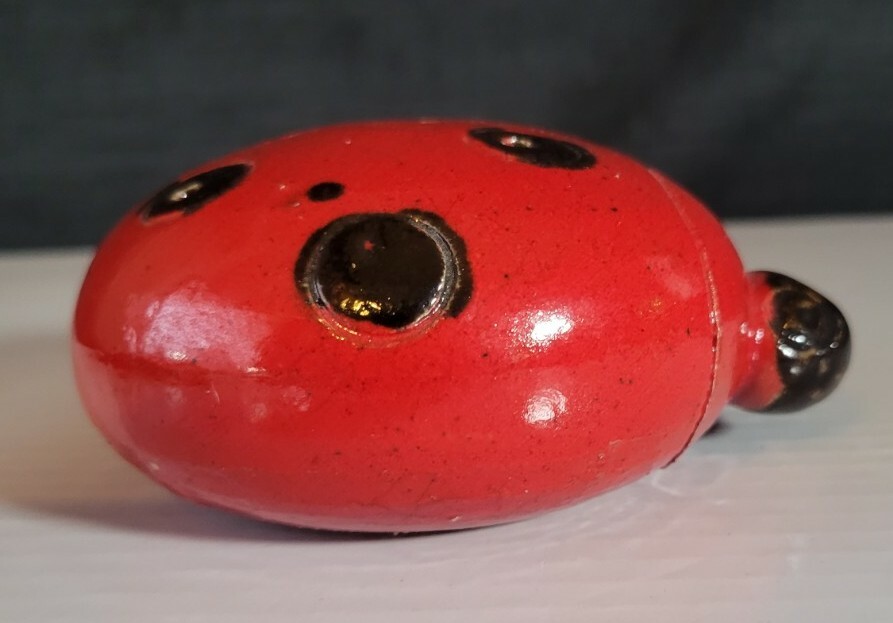 4.5" Ladybug Art Pottery Whistle ~ Signed | eBay