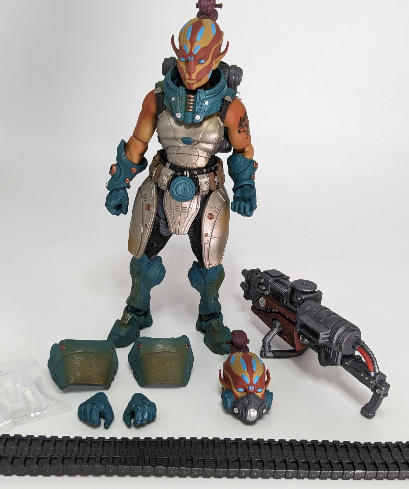 VORGGA Cosmic Legion 6" scal Action Figure loose complete