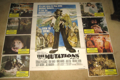 THE MUTATIONS '74 - Circus freak horror ! POSTER & LOBBY SET LOT ! | eBay