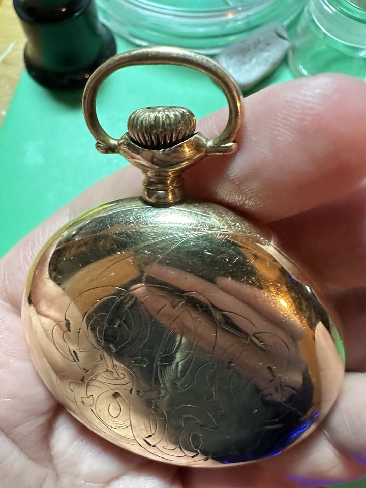 RARE Ball 999H 18s 17J Pocket Watch 1911 -Very clean example, Runs well ...
