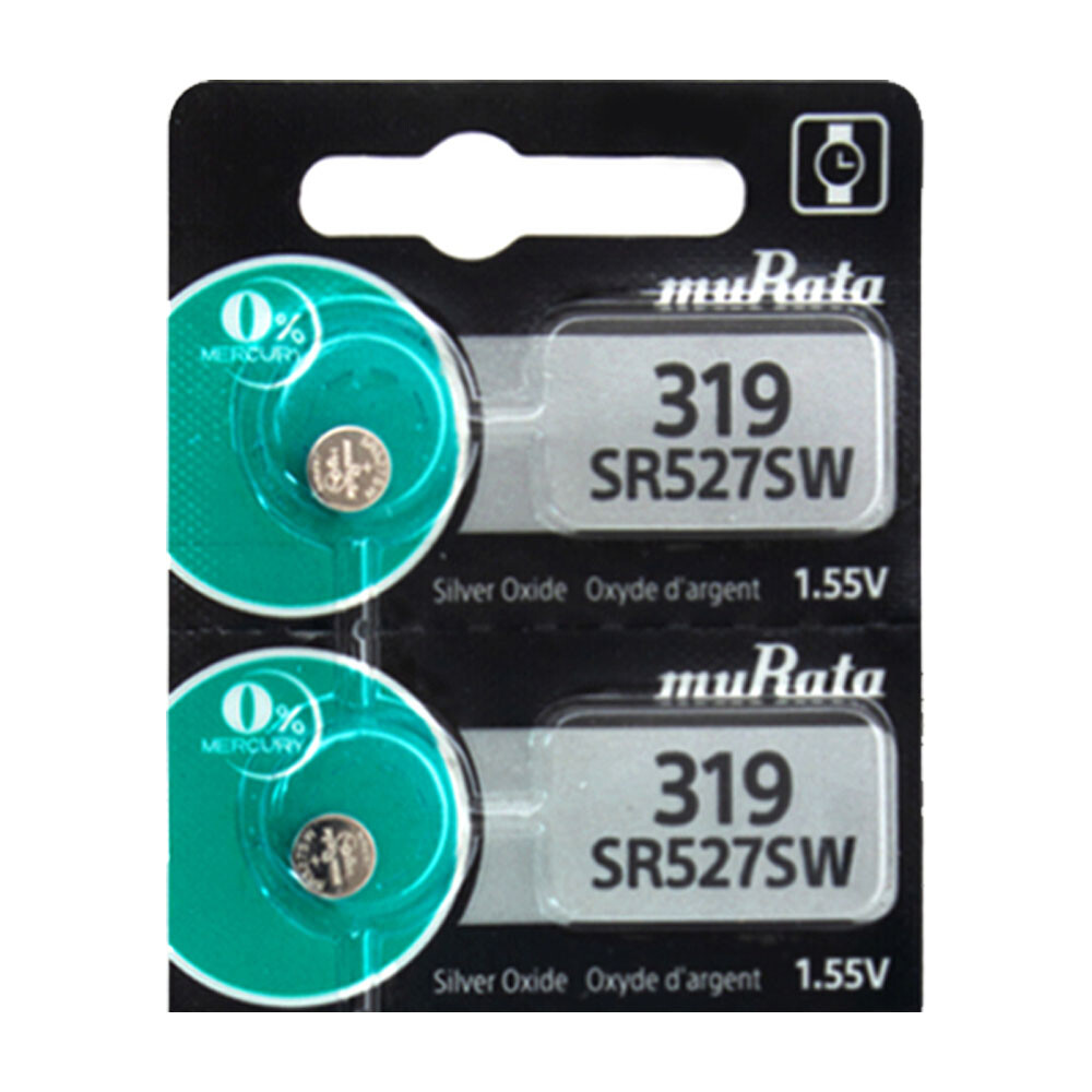 4 NEW Murata Replaces Sony 319 SR527SW SR527SW SR527 WATCH BATTERY | eBay