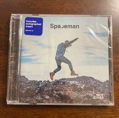 Nick Jonas Signed Autographed Spaceman CD Brand New Sealed | eBay