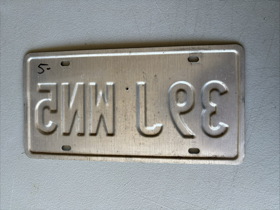 2000's Texas License Plate Space Shuttle 39J-WNF Vintage Man Cave | eBay