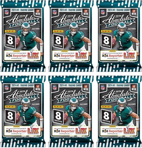 2024 Absolute Football Trading Card MEGA Box | eBay