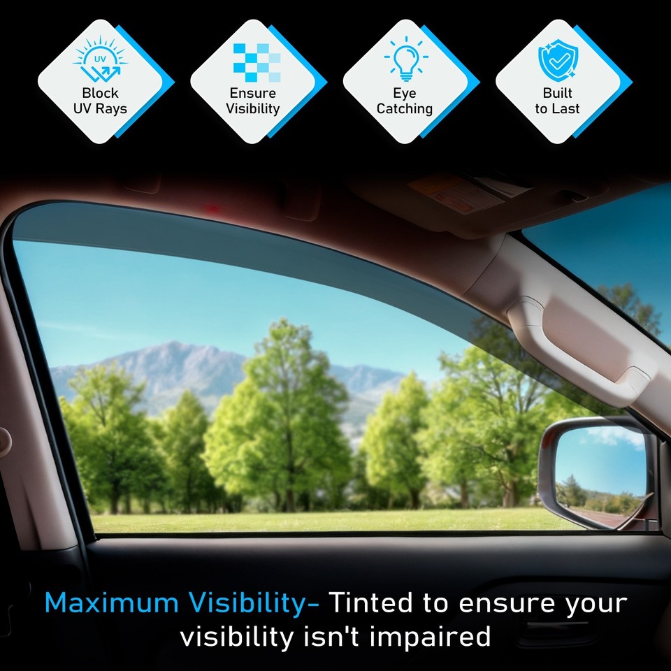 🔥External Wind Deflectors For Ford Ranger 2023-2026 XLT Tremor Raptor ...