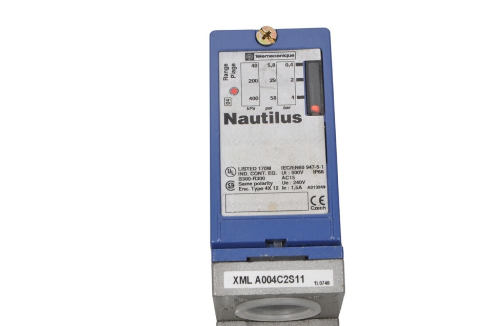 TELEMECANIQUE NAUTILUS pressure switch XML A004C2S11, XMLA004C2S11 ...