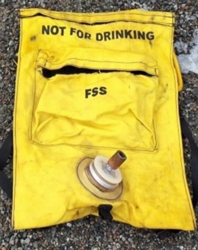 FSS Wildland Fire Backpack Water Bag with Shoulder Straps & Extra ...