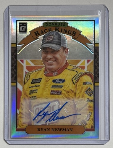 2020 Panini Donruss NASCAR Optic Race Kings Autograph Ryan Newman #4 15 ...